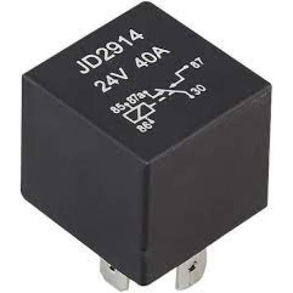 24V RELAY 40A 5PIN BOX - Agarwal Electronics