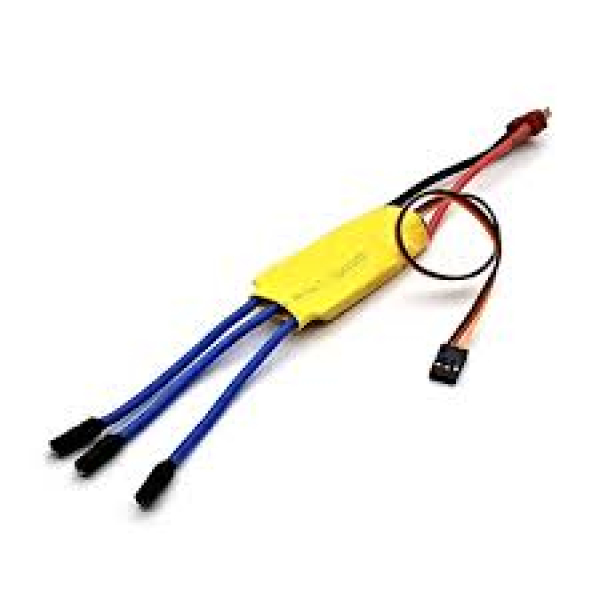 30A BLDC ESC Electronic Speed Controller with Connector - Agarwal ...