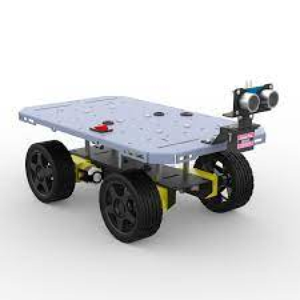 ROVER 4WD BO SERIES 1 METAL CHASSIS DIY KIT MATT BLACK & GRAY - Agarwal ...