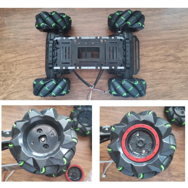 4WD Mecannum wheels Normal Chassis Kit - Agarwal Electronics